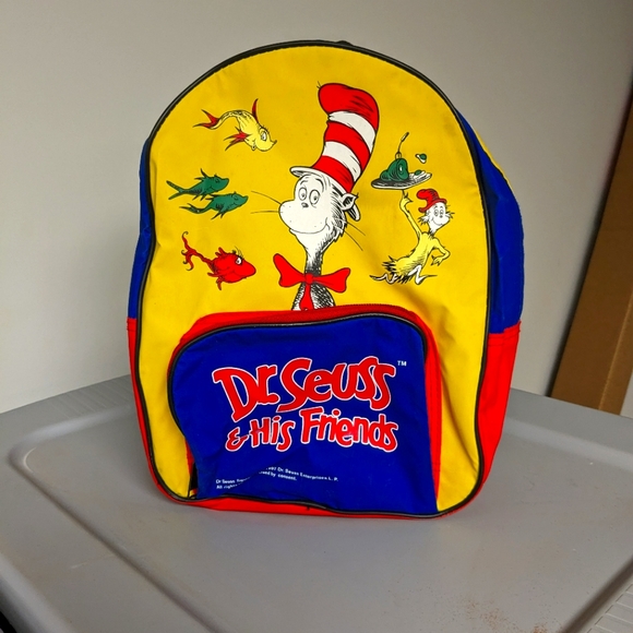 Dr. Seuss | Bags | Vintage Dr Seuss Mini Backpack | Poshmark